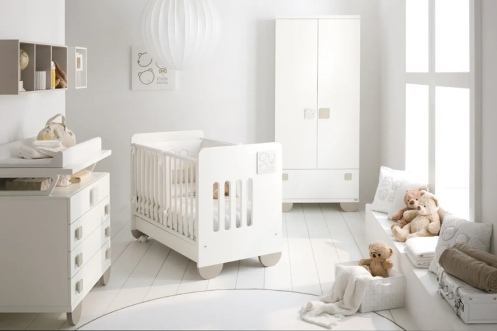 Camerette per neonati: come arredarle