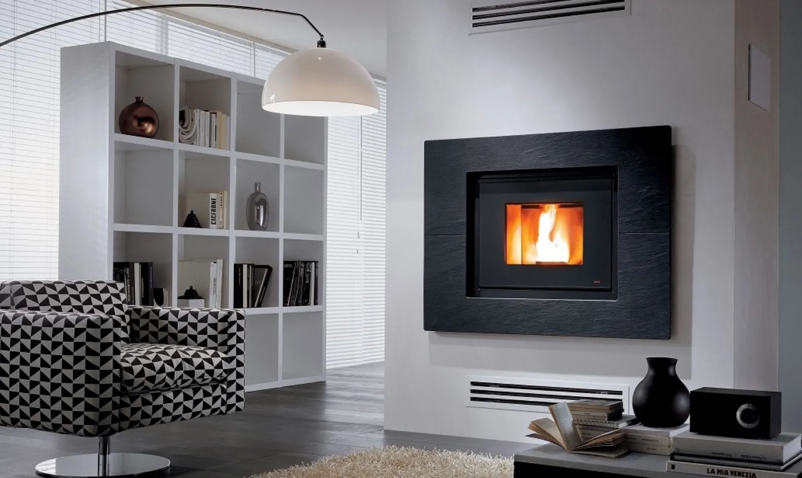 Caminetto a pellet, un progetto