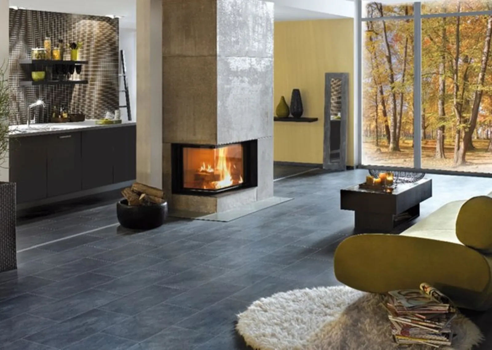 Camini ad angolo, soluzioni scenografiche