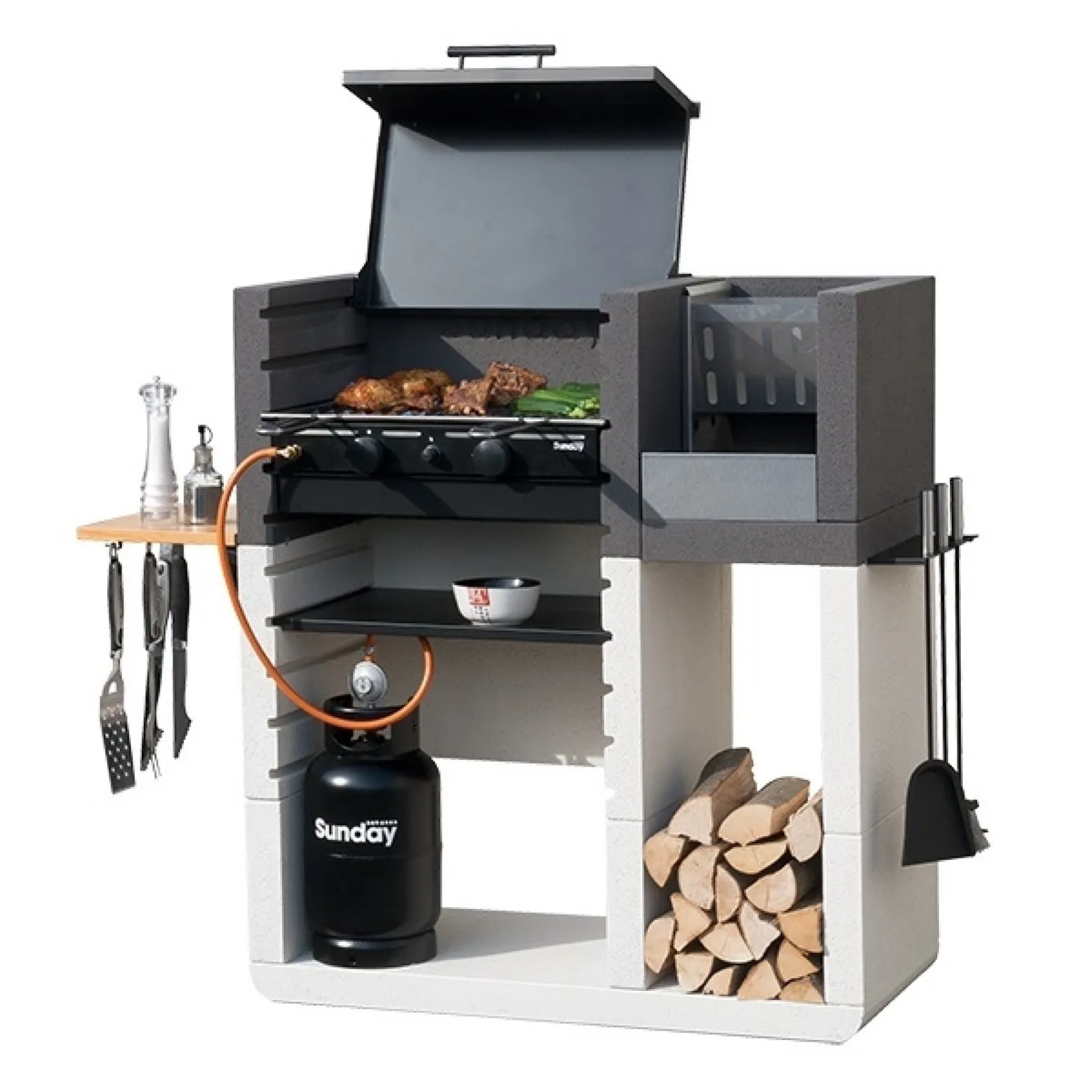 Come montare il barbecue in muratura