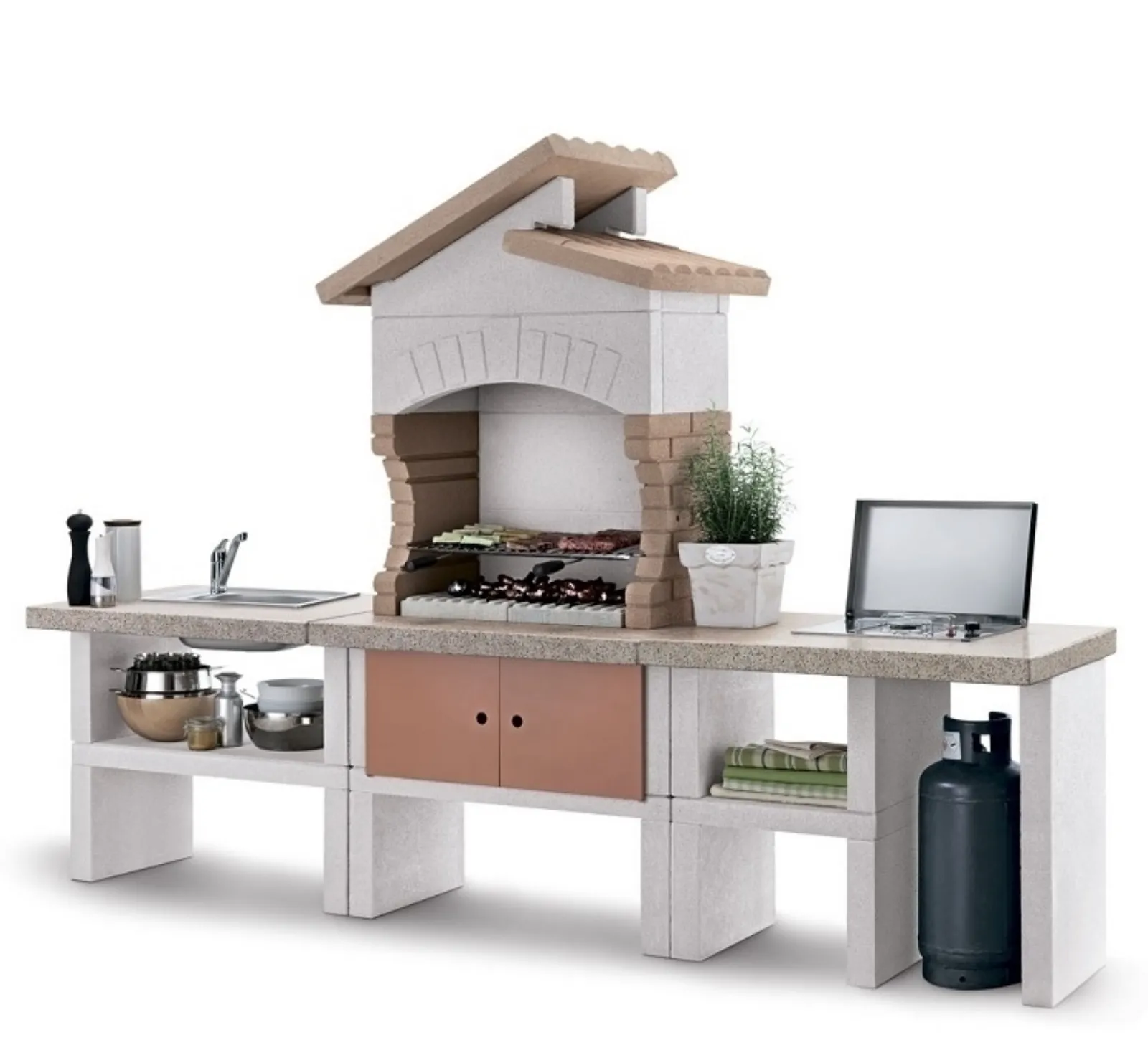 Come montare il barbecue in muratura