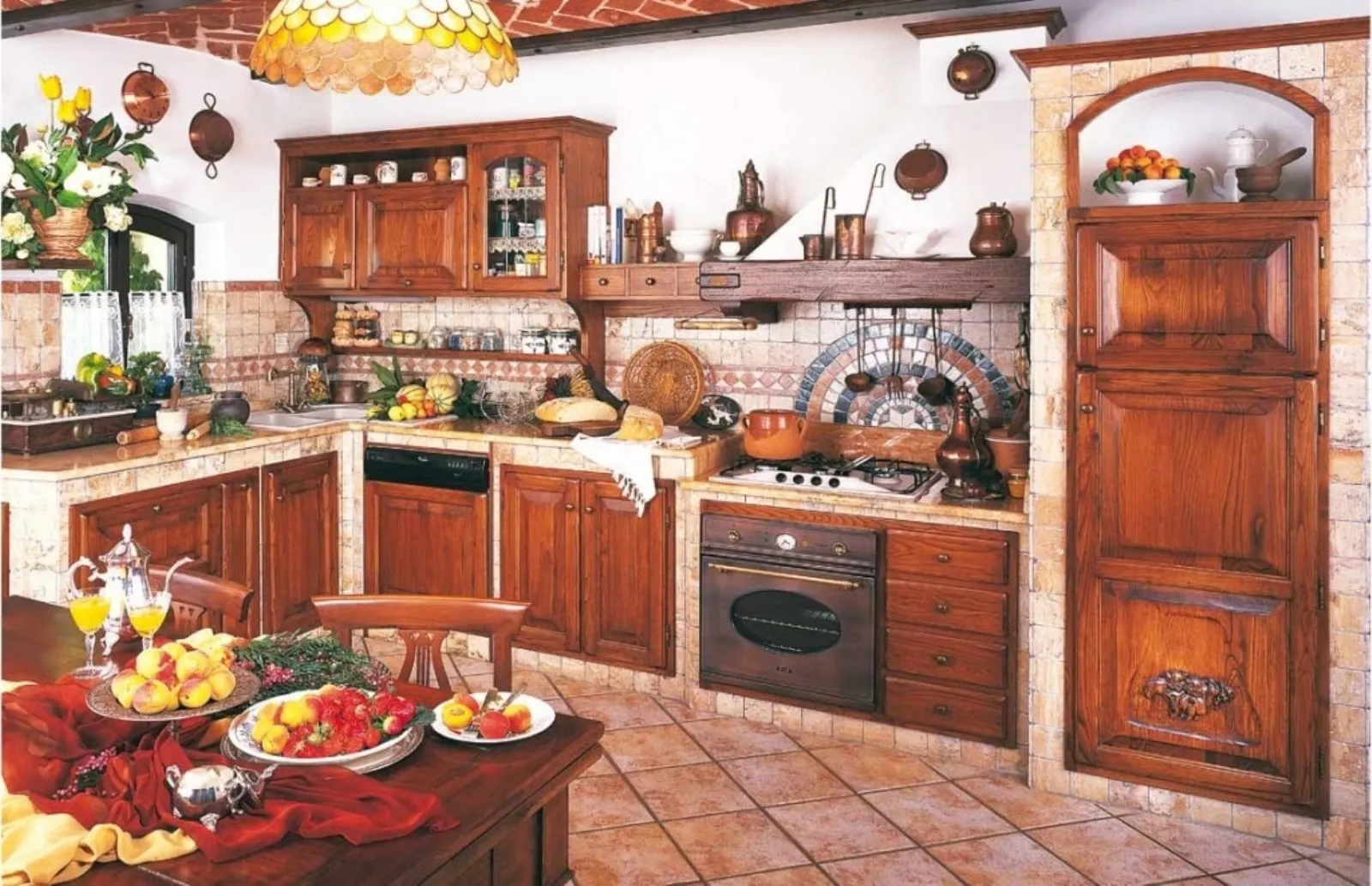 Cucine muratura rustiche