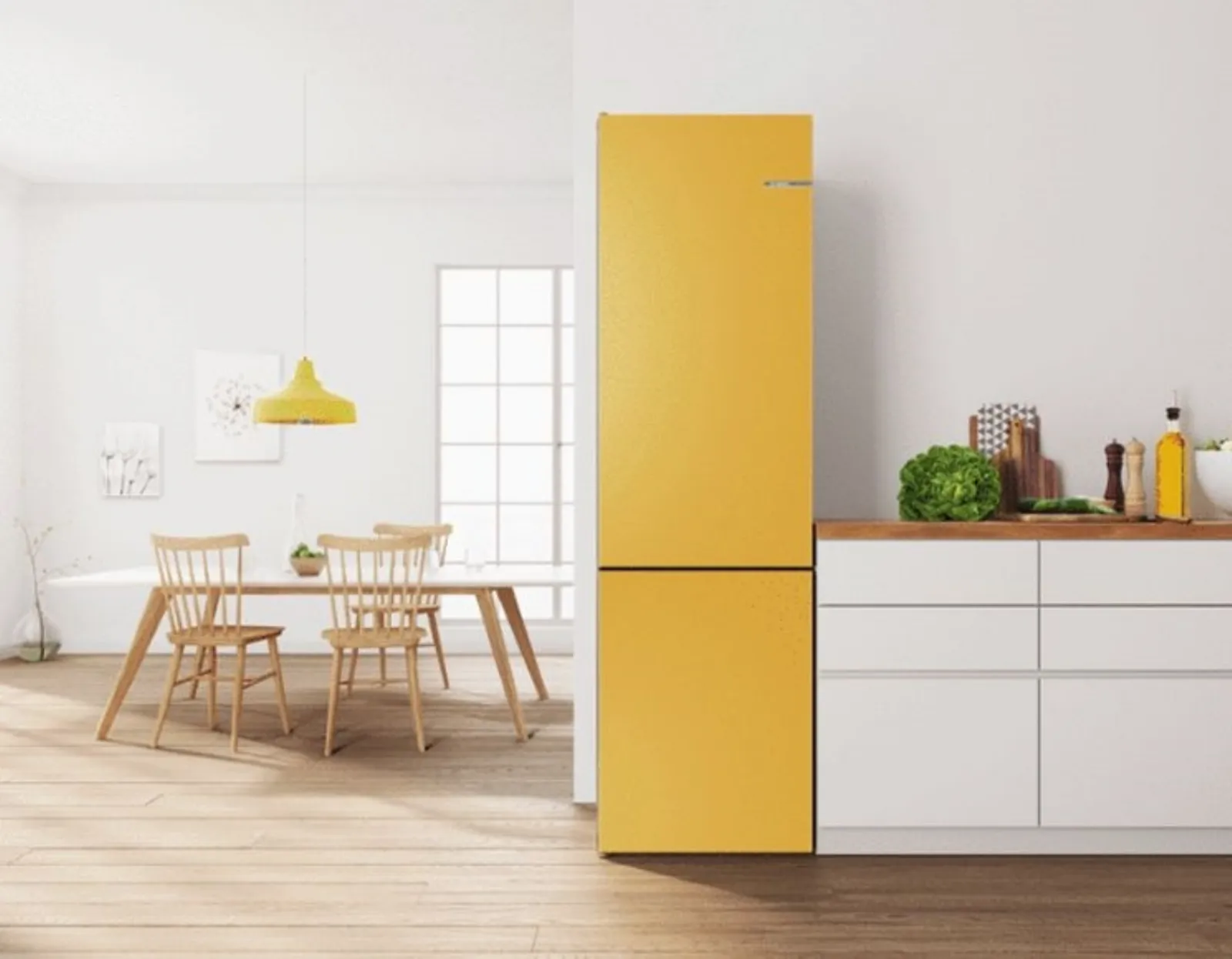 Personalizza la tua cucina con un frigorifero colorato!