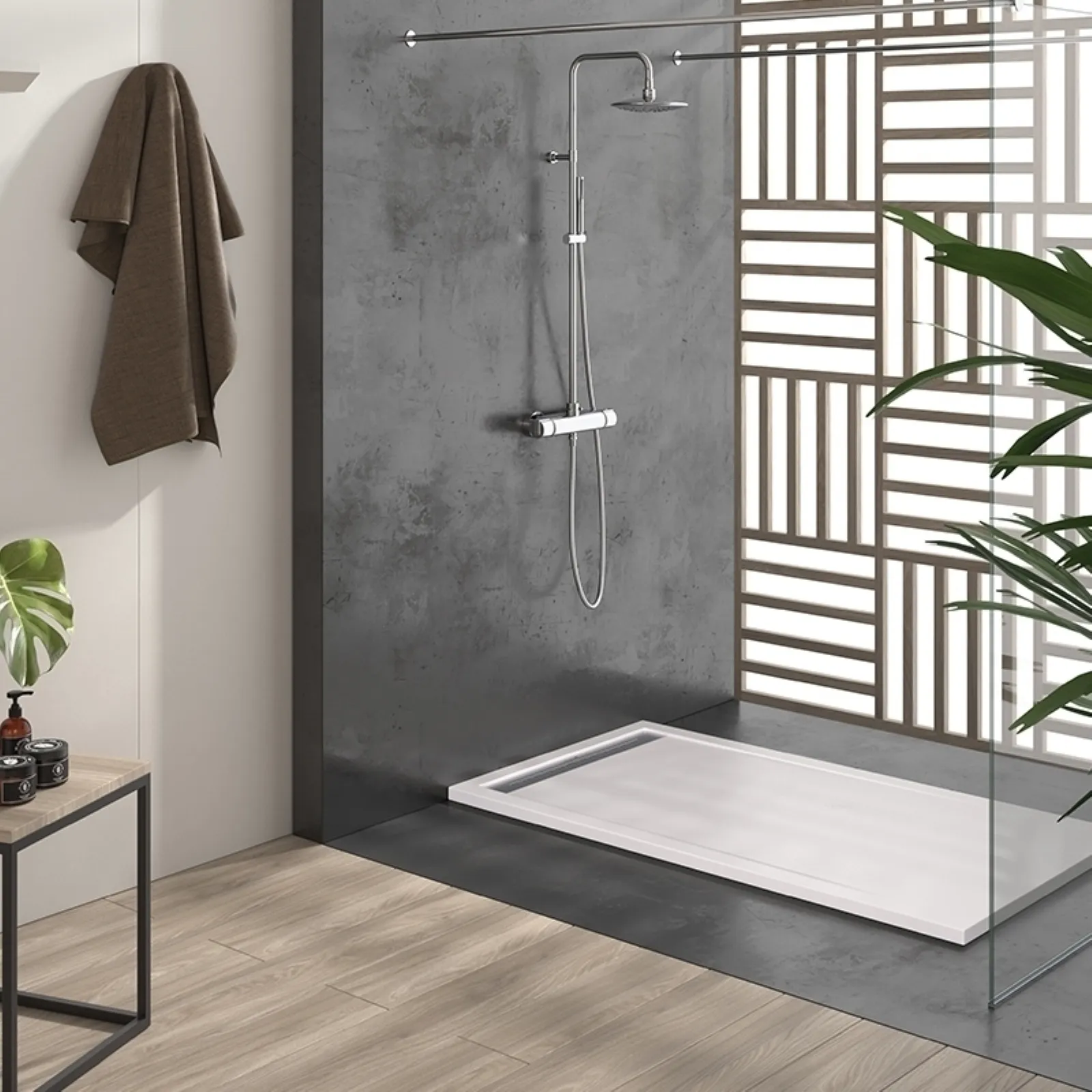 Piatti doccia, materiali innovativi per soluzioni personalizzate