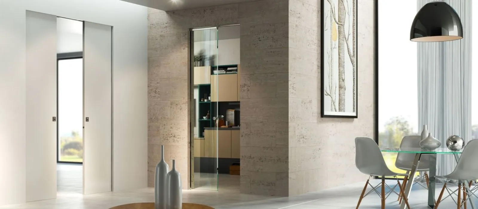 Porte a scomparsa scrigno