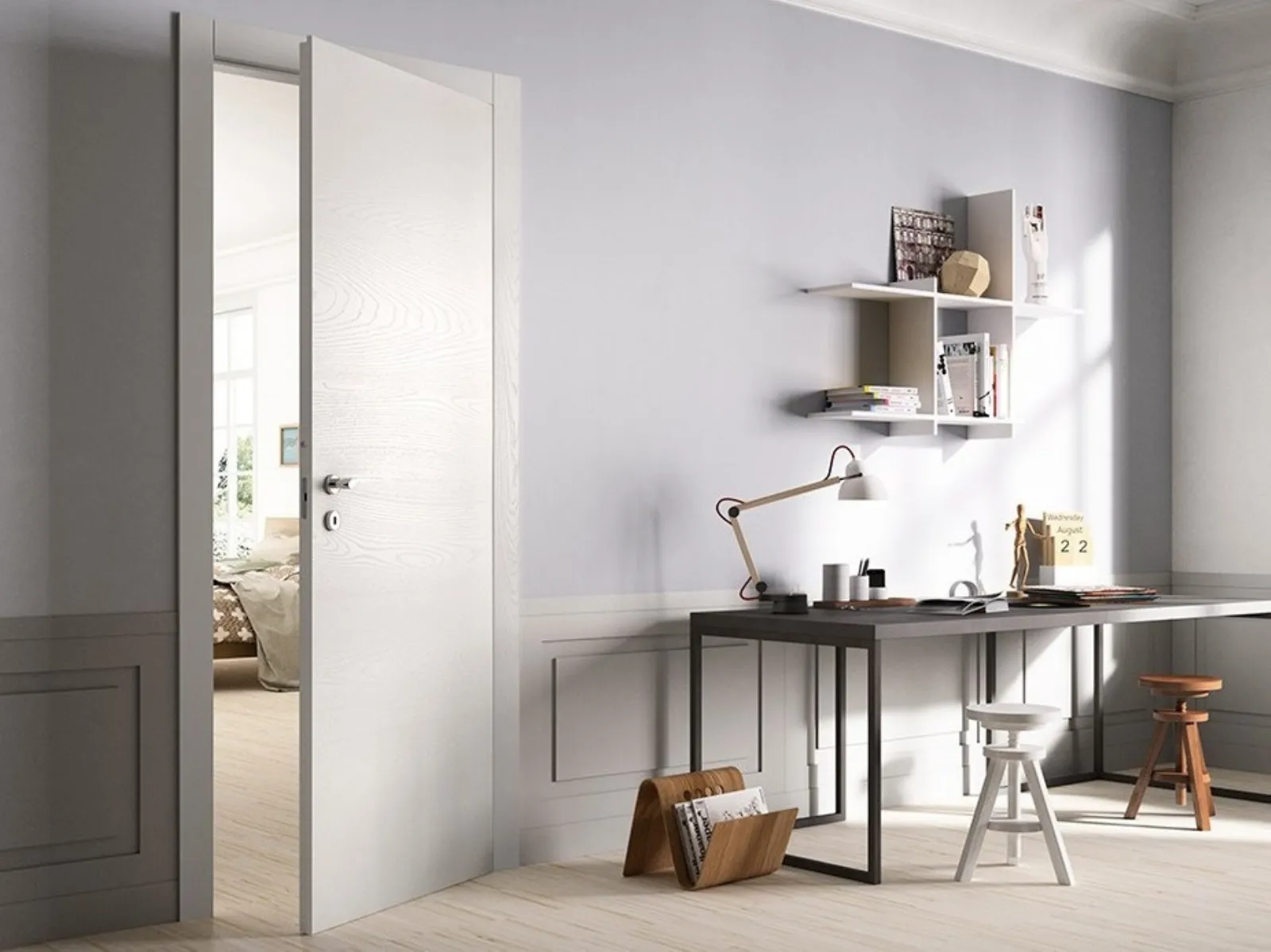 Porte bianche, la sobrietà dell’eleganza Porte bianche, la sobrietà dell’eleganza