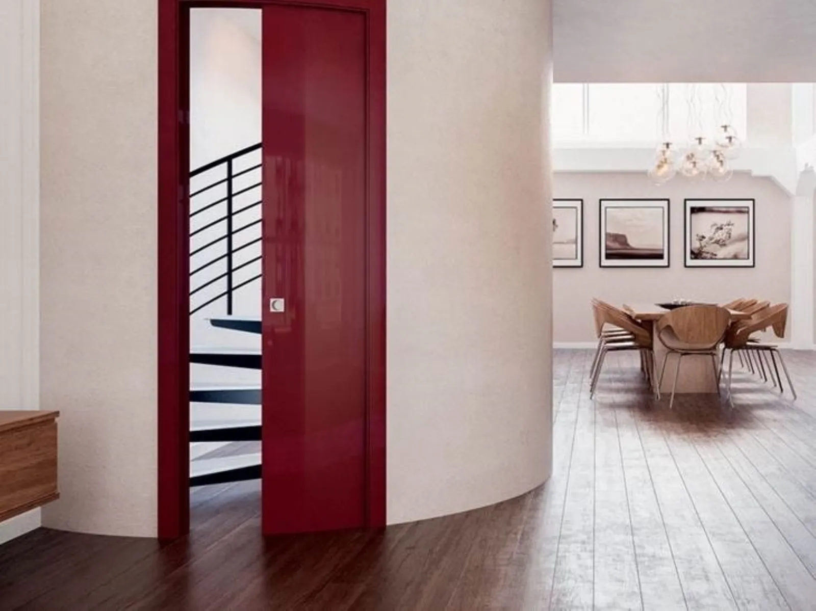 Porte Scrigno, design e funzionalità per dividere gli ambienti