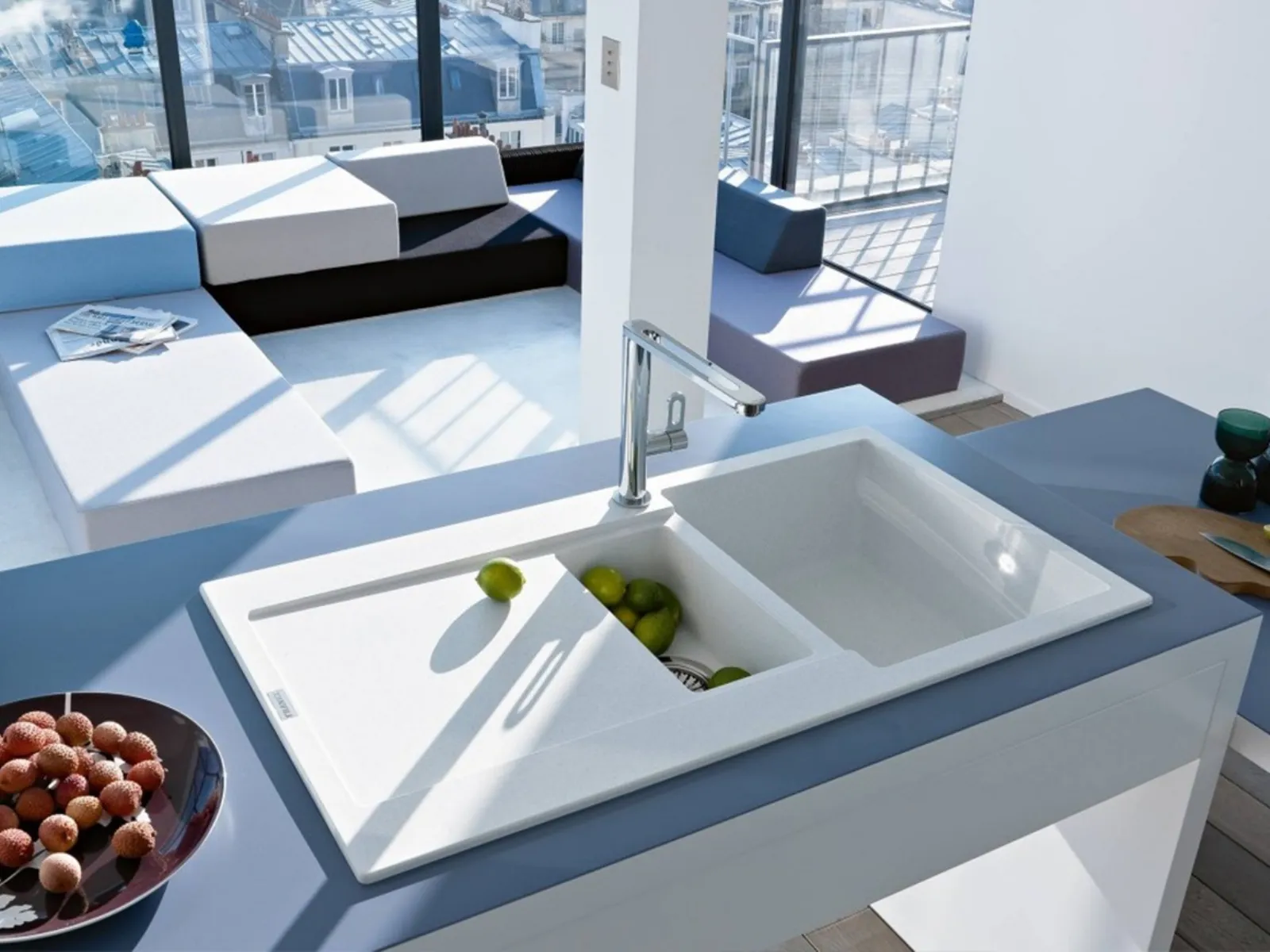 Pregi e difetti del lavello cucina in fragranite