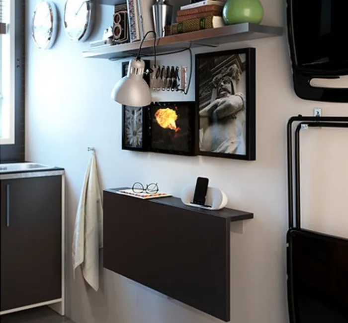 Tavolo a scomparsa: mimetizzarsi con stile