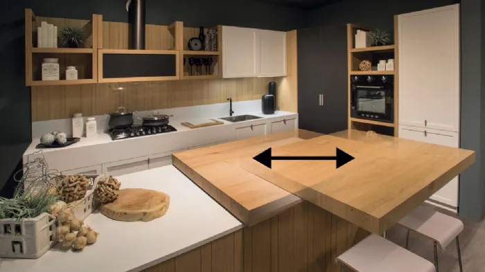 Cucina piccola? la soluzione è il tavolo a scomparsa