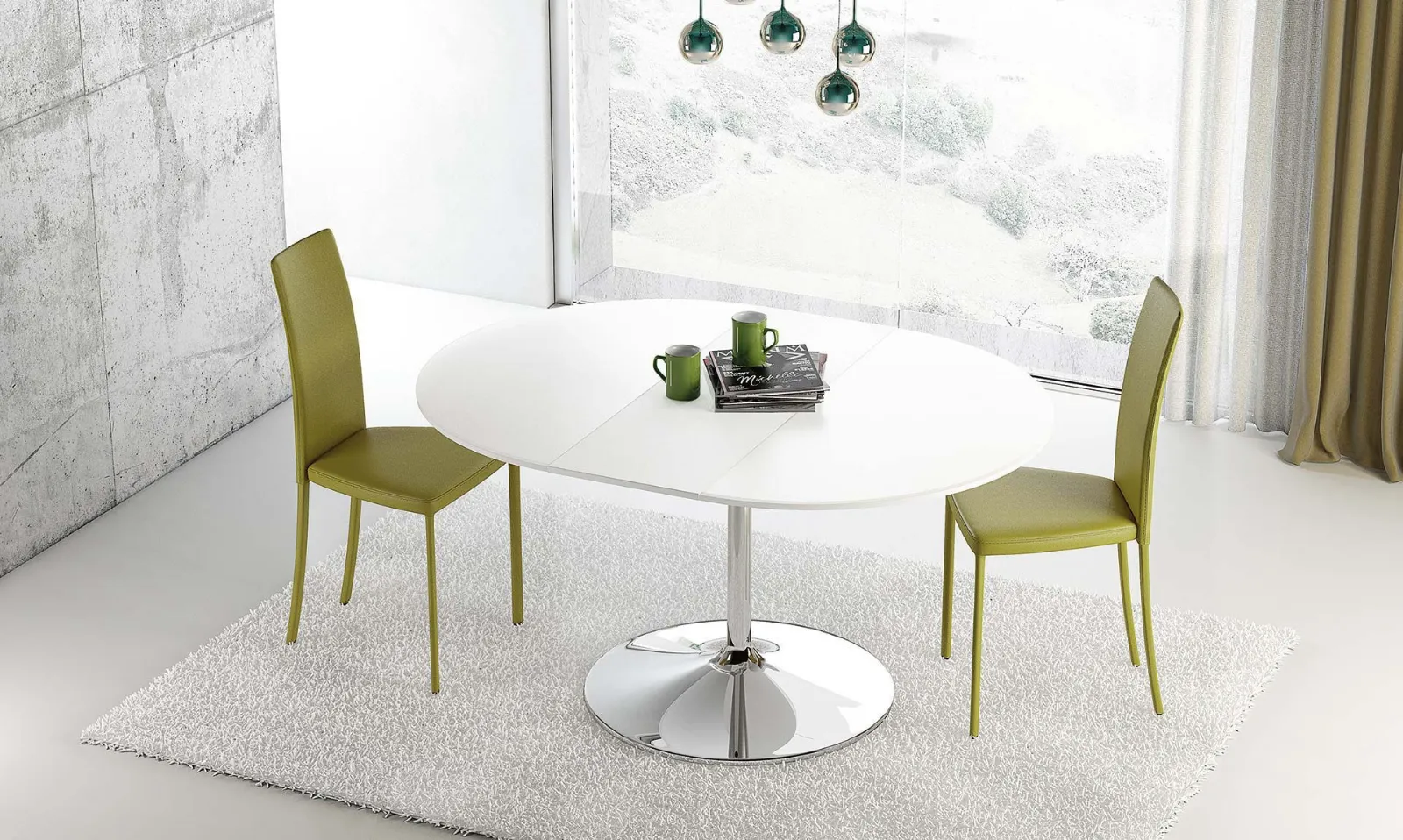 Tavolo rotondo, la convivialità è servita