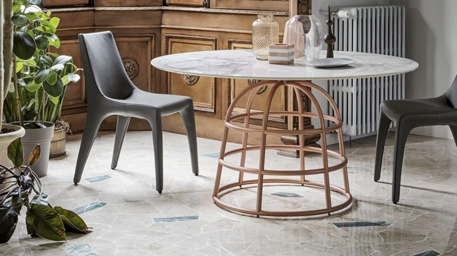 Tavolo rotondo, la convivialità è servita