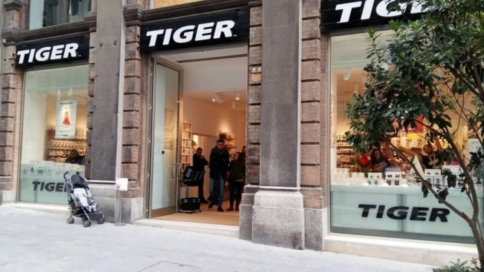 Tiger negozio: il design è low cost