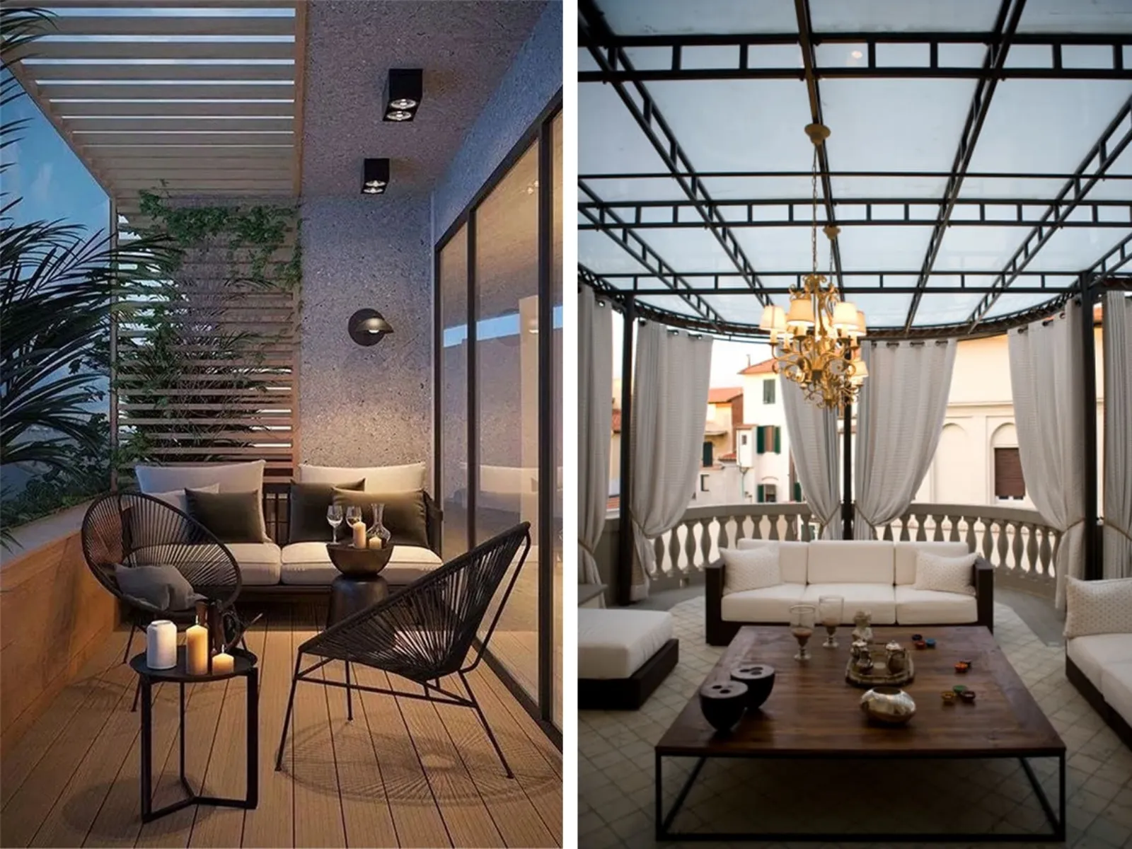 Come trasformare il balcone in una veranda