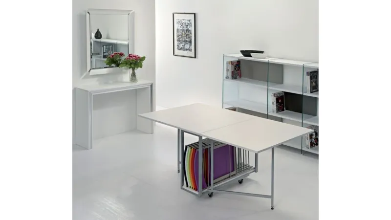 Tavoli a scomparsa, soluzioni salvaspazio