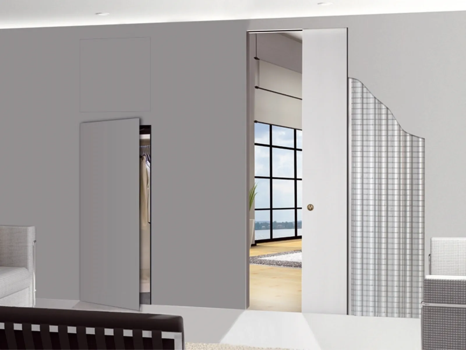 Porte filo muro - Porte per Interni - Guida alle porte filo muro