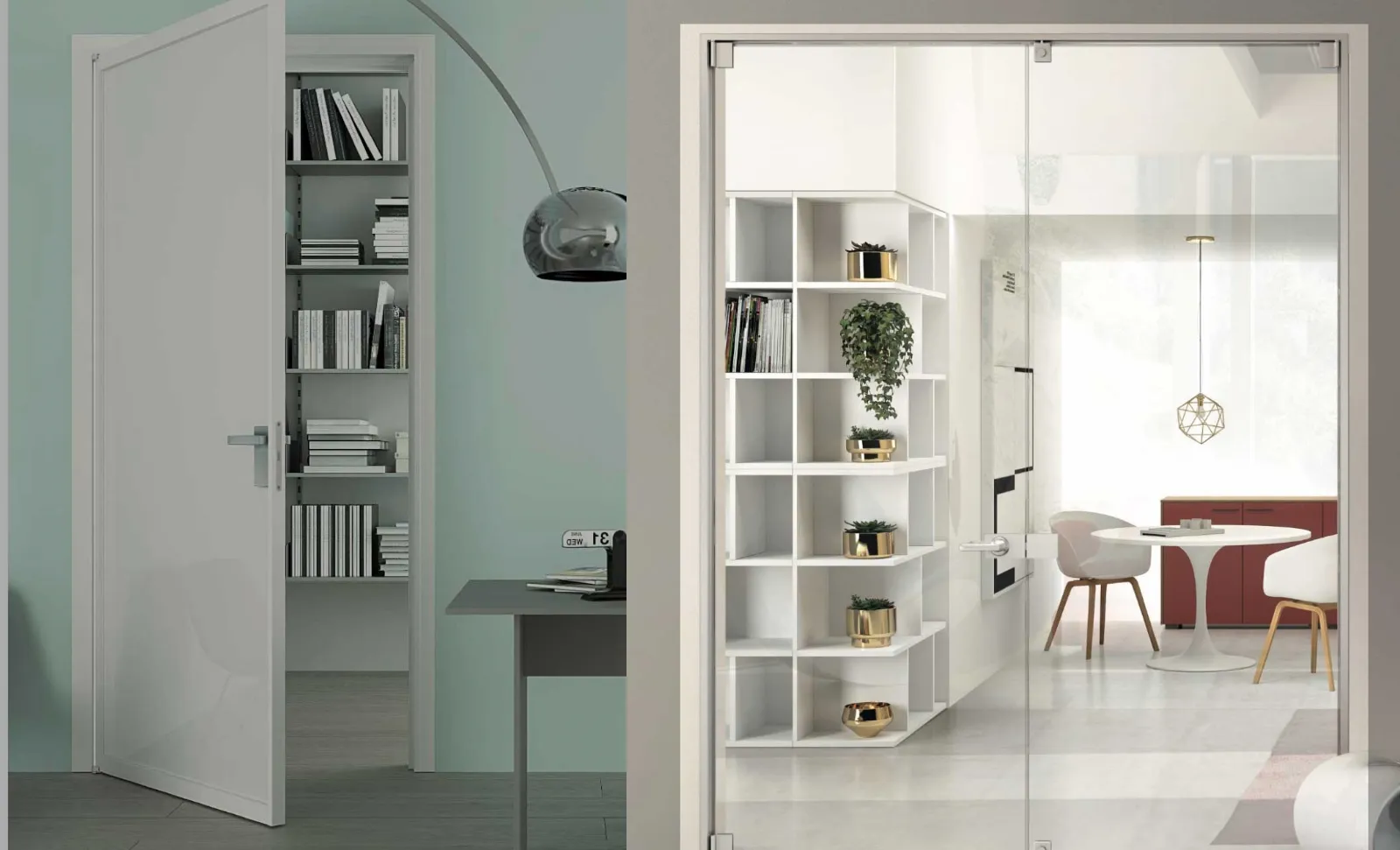 Porte in alluminio per interni - Porte per Interni